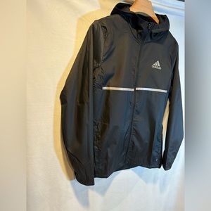 adidas | Jackets & Coats | Nwt Adidas Lightweight Own The Run Black ...